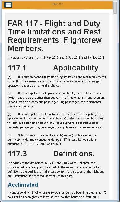 tutorial app 2 – Understanding FAR 117