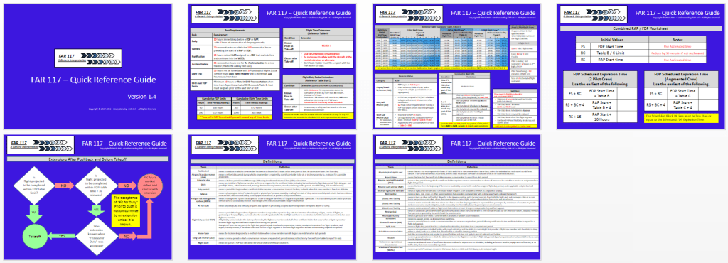Training Material – Understanding FAR 117